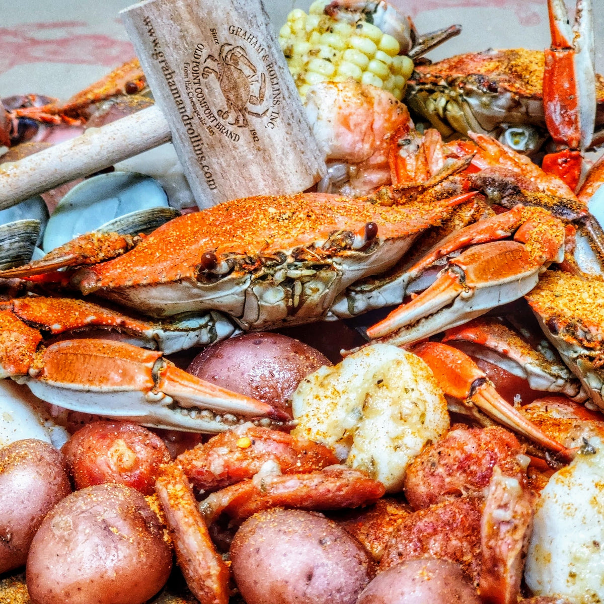 Seafood Steamer Pot - Medium – Graham & Rollins Hampton Seafood Market ...